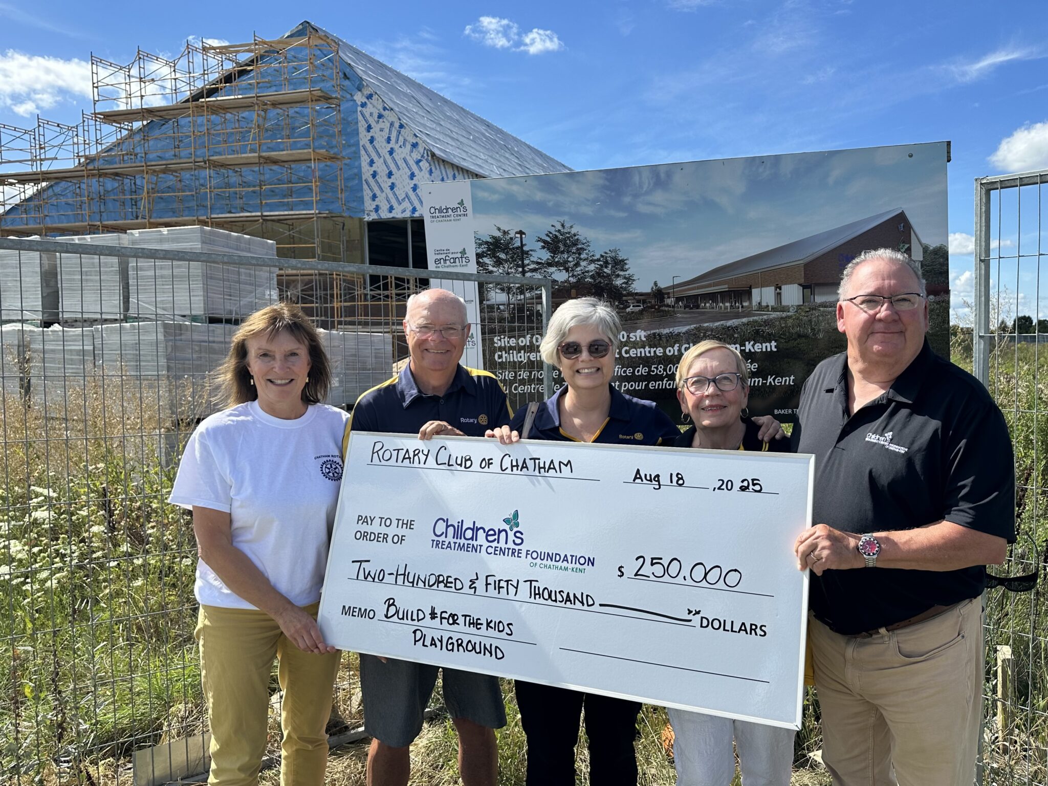 Rotary Club of Chatham Fulfills $250,000 Pledge to Fund Playground at ...